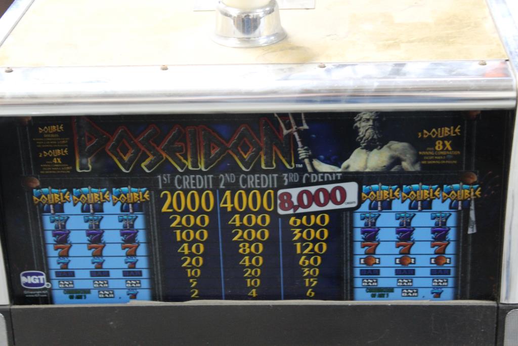 Igi Poseidon Slot Machine | Property Room