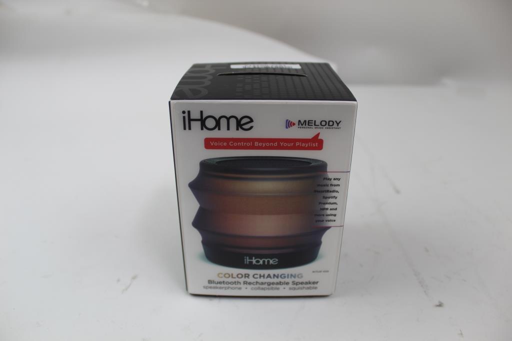 Ihome Color Changing Bluetooth Portable Speaker | Property Room