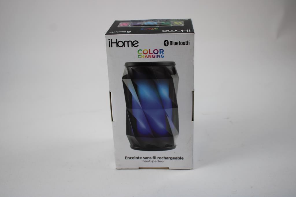 IHome Color Changing Wireless Speaker, IBT74 | Property Room