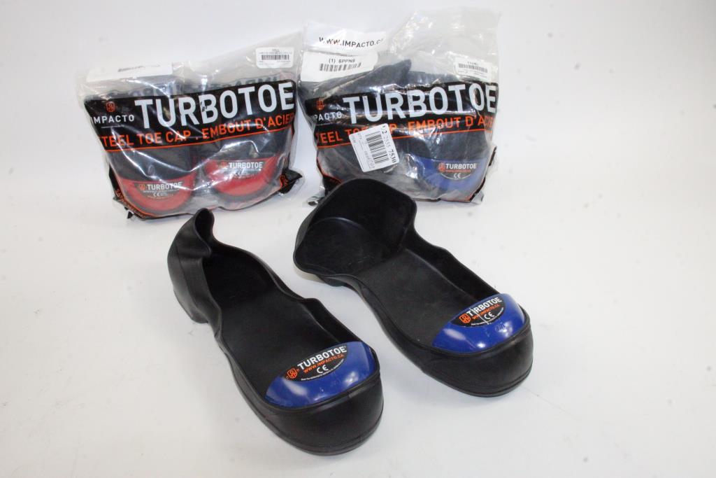 Impacto Turbotoe Steel Toe Caps Red And Blue | Property Room