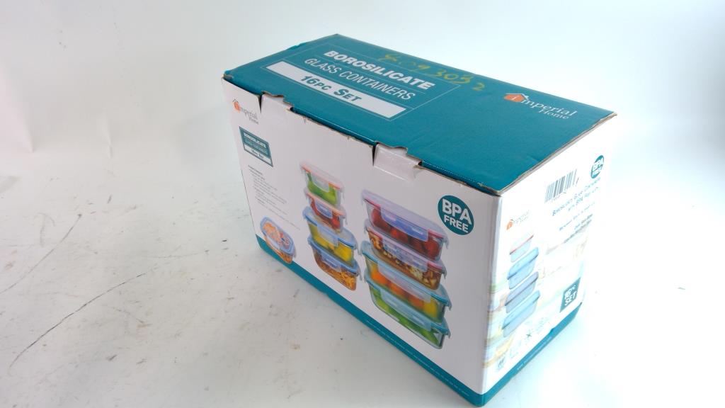 Imperial Home 16 Pc Glass Container Set | Property Room