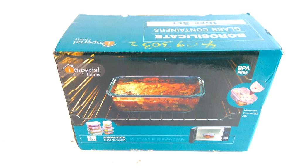 Imperial Home 16 Pc Glass Container Set | Property Room