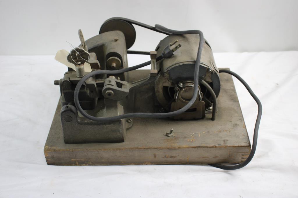 Independent Lock Co. Ilco Fitch Key Machine | Property Room