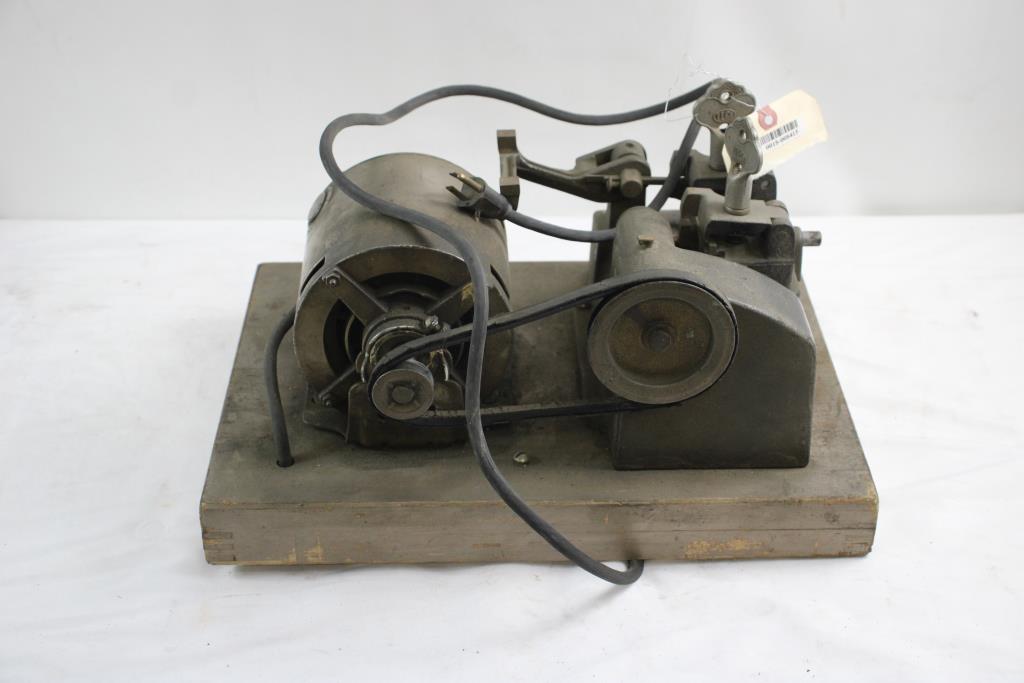 Independent Lock Co. Ilco Fitch Key Machine | Property Room