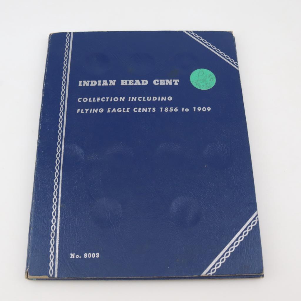Indian Head Cent Collection Booklet, 24 Pennies | Property Room