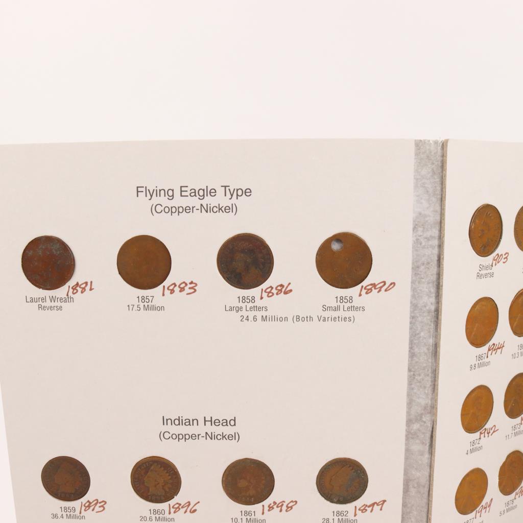 Indian Head Penny Booklet; 60 Coins | Property Room