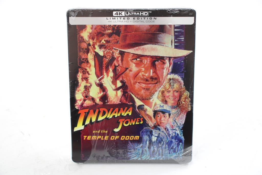 Indian Jones And The Temple Of Doom 4K Ultra HD Limited Edition ...