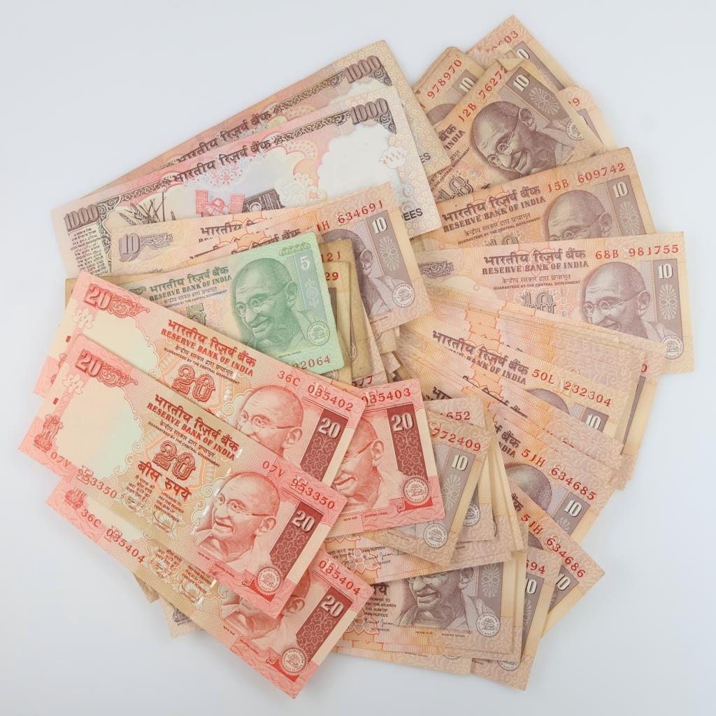 Indian Rupee Currency, 83+ Bills | Property Room