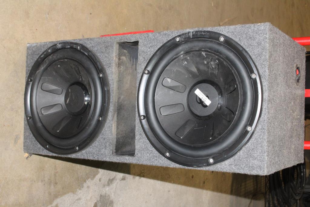 Infinity Reference Subwoofers In Box | Property Room
