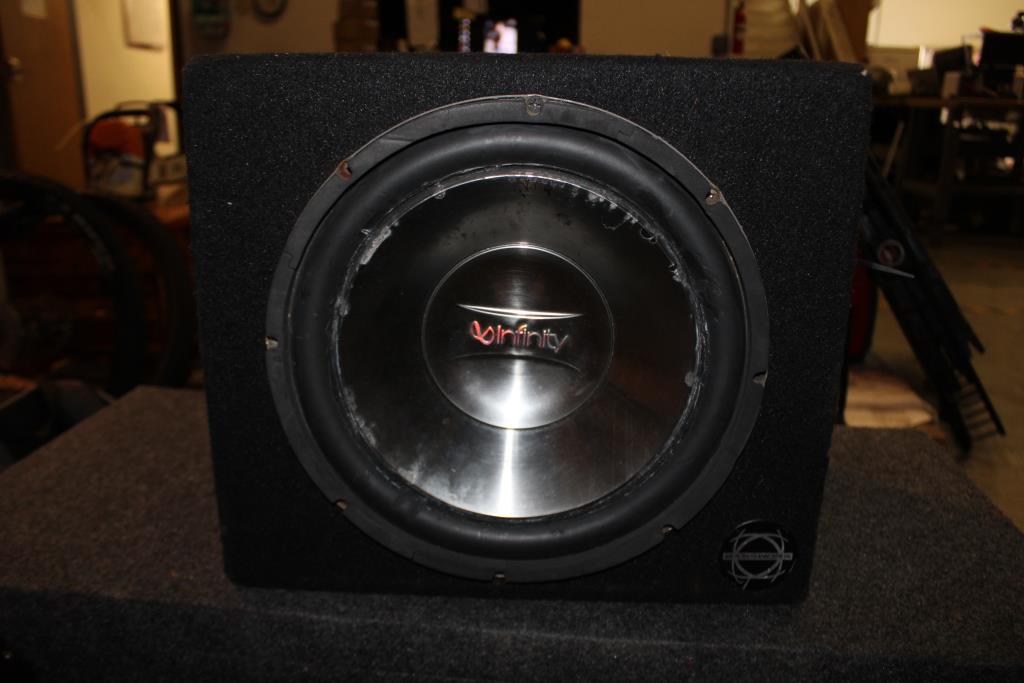 Infinity Speaker In Bassworx Box | Property Room