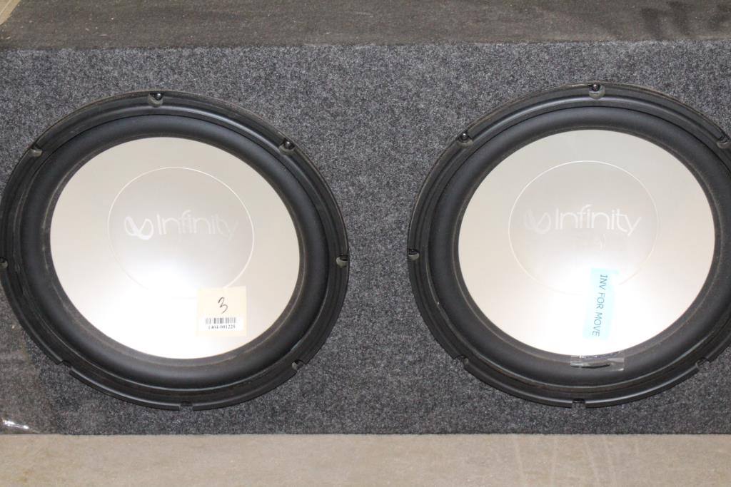 Infinity Subwoofers | Property Room