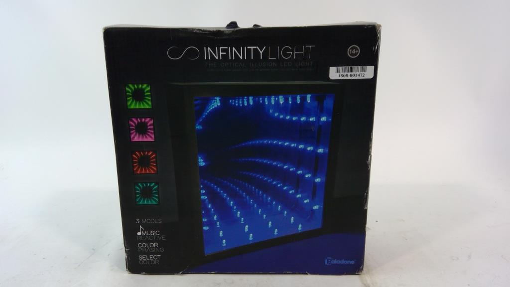 Inifinity Light Optical Illusion LED Light | Property Room