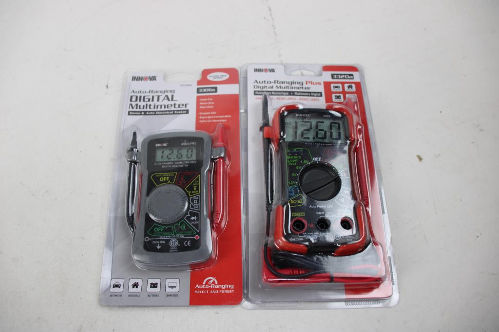 Innova, Auto-ranging Digital Multimeter, 2 Pieces | Property Room