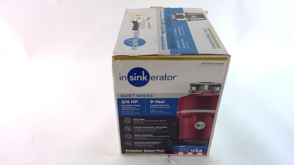 InSinkErator Evolution Select Plus Disposal | Property Room