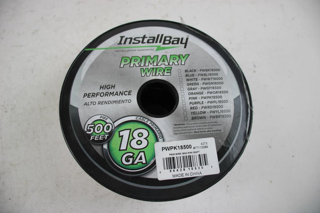 InstallBay Primary Wire 500 Feet | Property Room