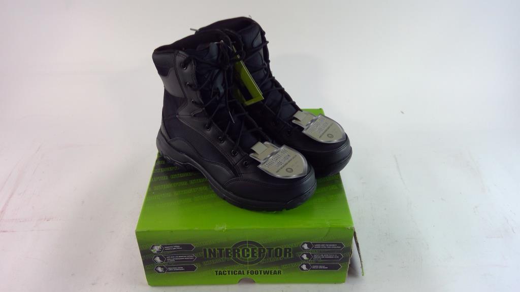 Interceptor Tactical Footwear Mens Boots, Size 9.5 | Property Room