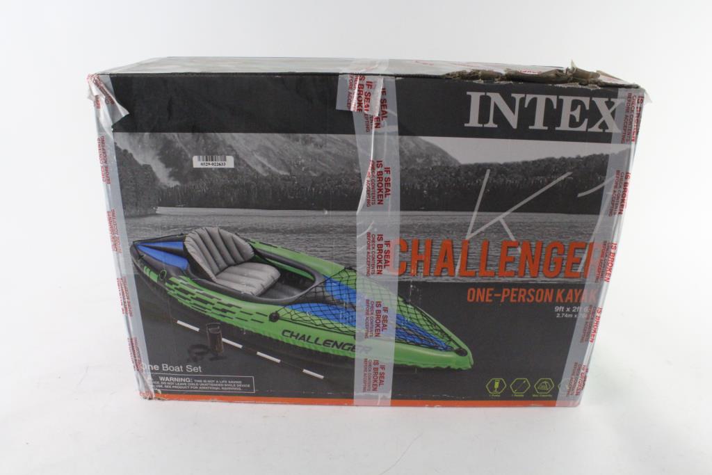Intex Challenger One-Person Kayak | Property Room