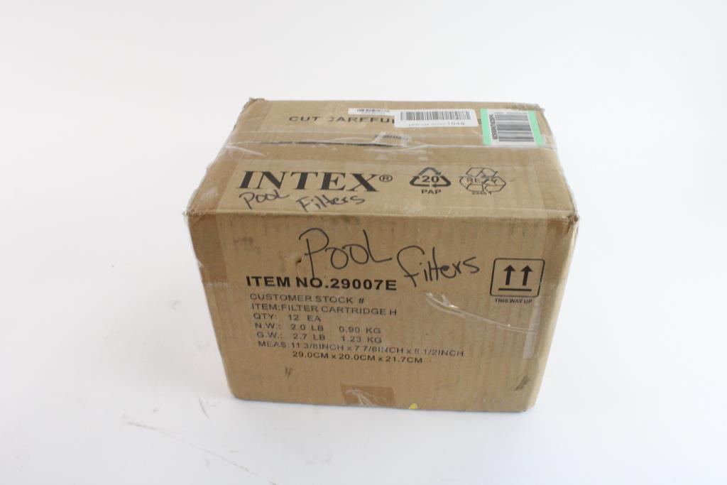 Intex Pool Cartridge Filters, 2 Pieces | Property Room