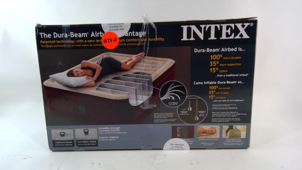 Intex Raised Guest Air Bed | Property Room