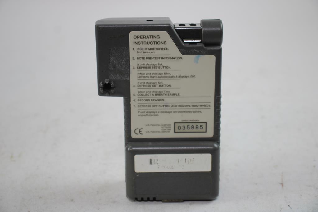 Intoximeters Alco-Sensor IV Handheld Breath Alcohol Tester | Property Room