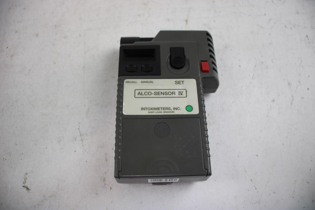 Intoximeters Alco-Sensor IV Handheld Breath Alcohol Tester | Property Room
