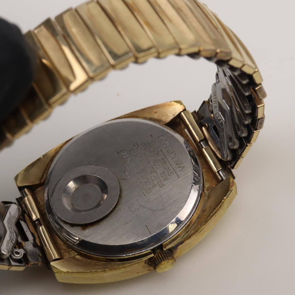 Invicta 10kt GF Waltham Electro-Dyne Swissonic Watch | Property Room