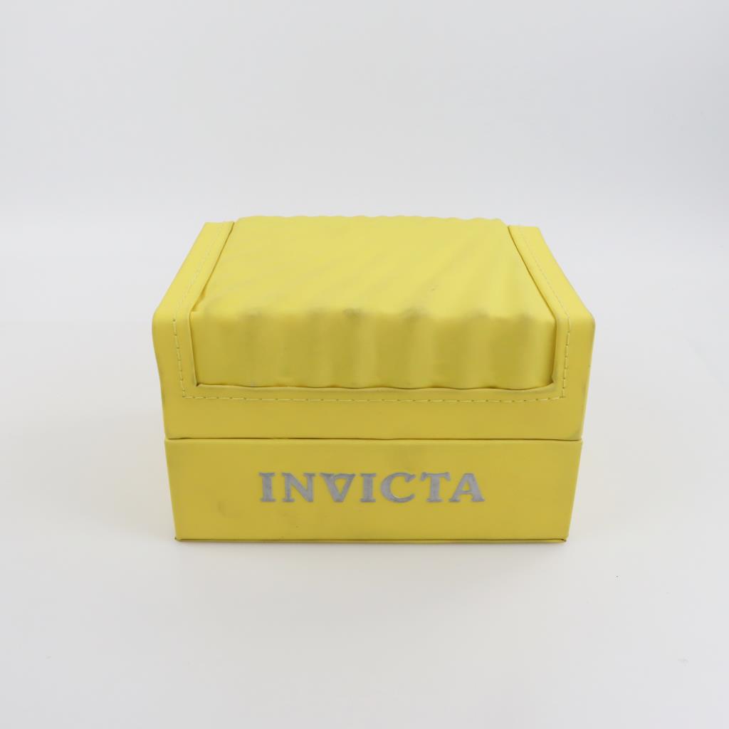 Invicta 1-Slot Yellow Classic Wave Watch Box | Property Room