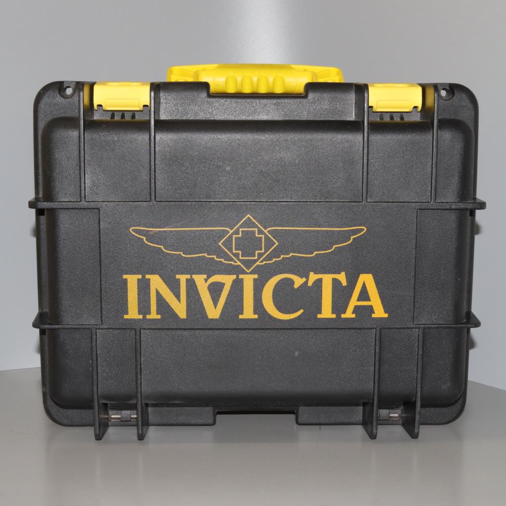 Invicta Black And Yellow 8 Slot Dive Case | Property Room