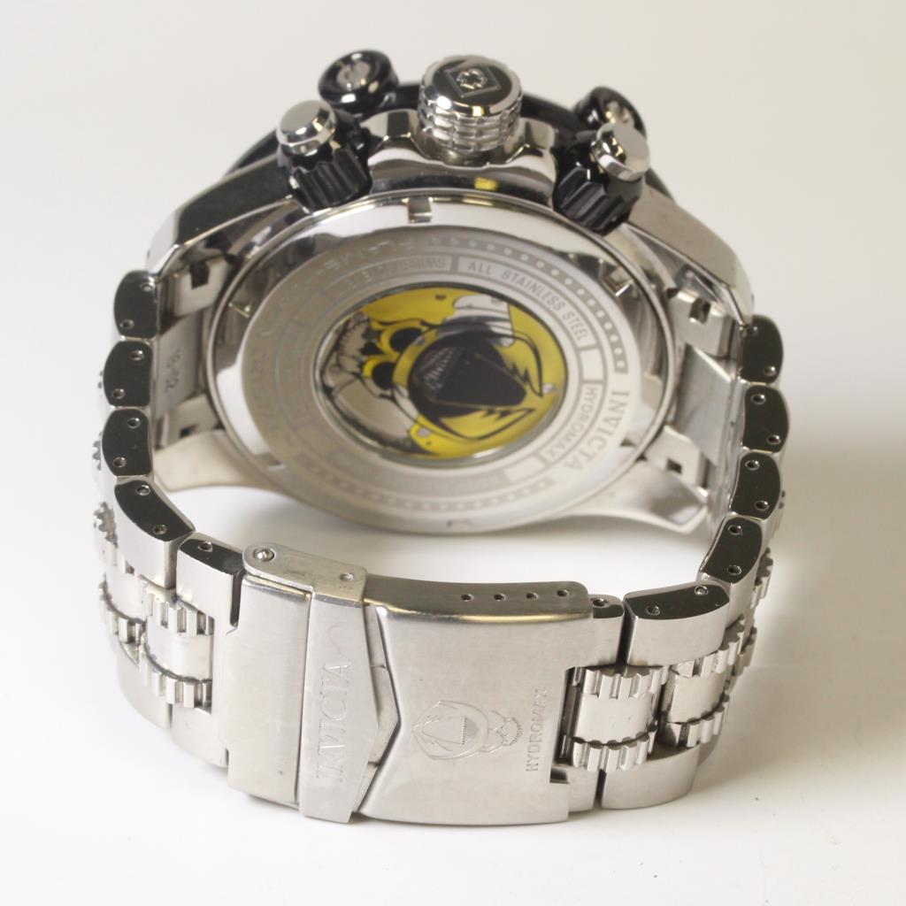 Invicta Hydromax Chronograph Black Dial Watch | Property Room