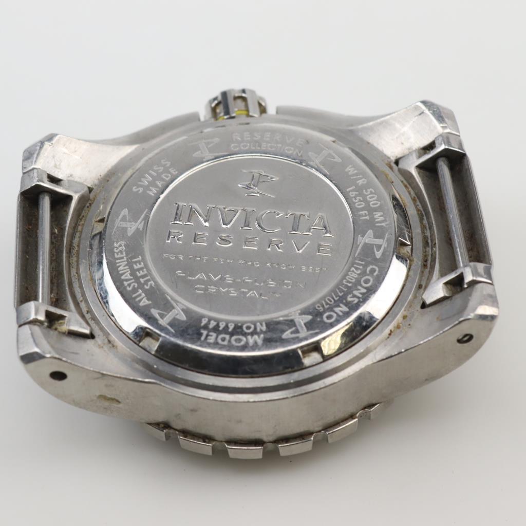 Invicta Leviathan Swiss Quartz Blue Dial Reserve Collection Watch ...