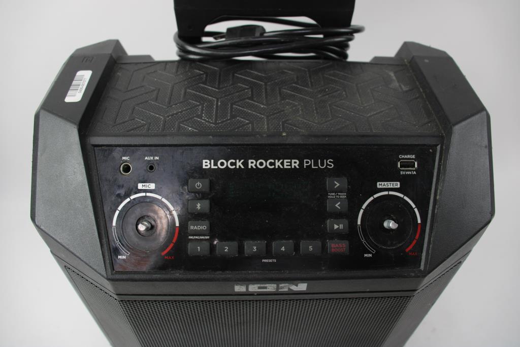 ION Block Rocker Plus Portable Bluetooth Speaker | Property Room