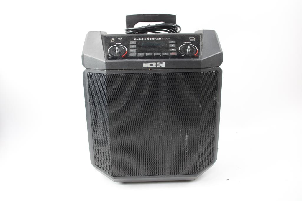 ION Block Rocker Plus Portable Bluetooth Speaker | Property Room