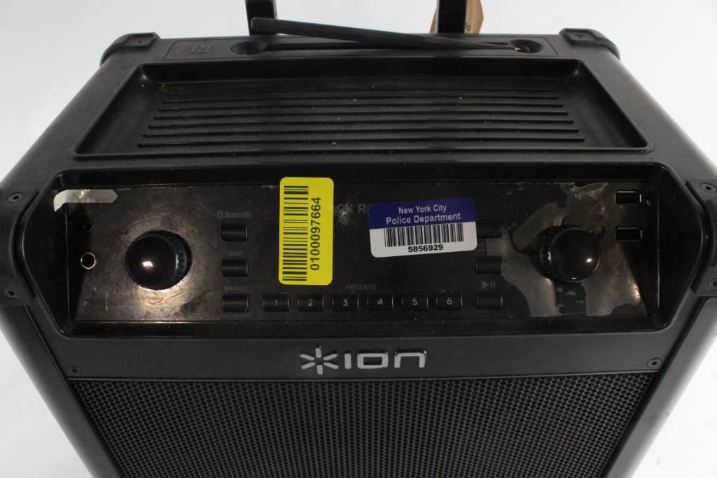 Ion Block Rocker Woreless Rechargeable Speaker | Property Room