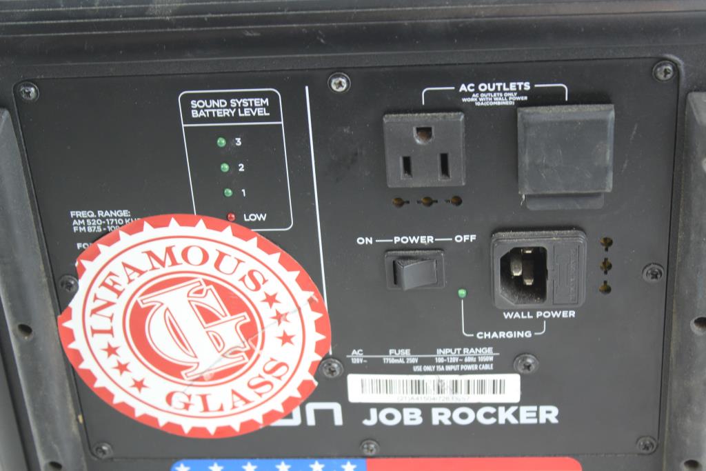 Ion Job Rocker Job Site Radio Inverter | Property Room