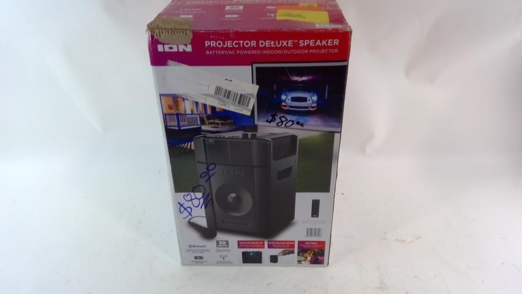 Ion Projector Delxure Speaker/ Projector | Property Room