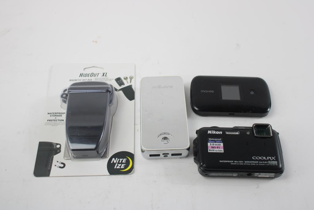 IPad, Hideout Magnetic Key Box, Road Proof Usb Car Charger And More, 8 ...