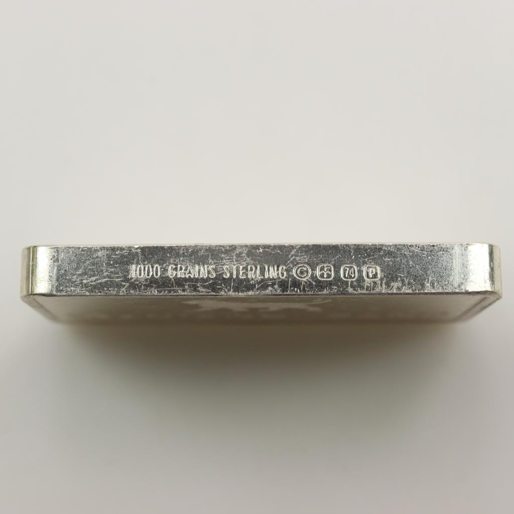 Iranians' Bank Iran Proof Silver 1000 Grain Bar | Property Room