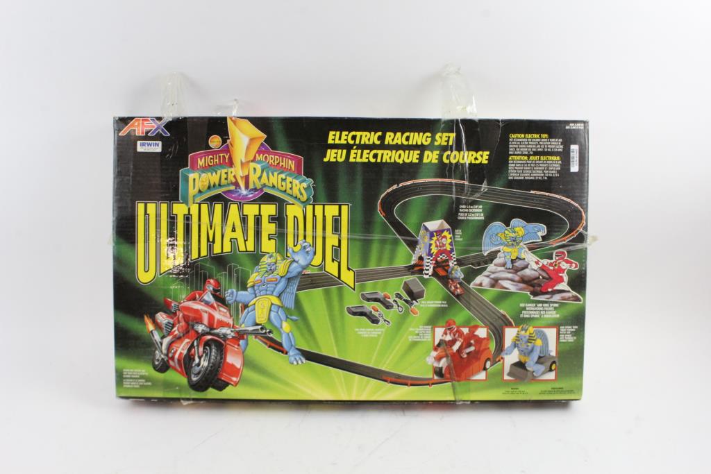 Irwin Mighty Morphin Power Rangers Electric Racing Set | Property Room