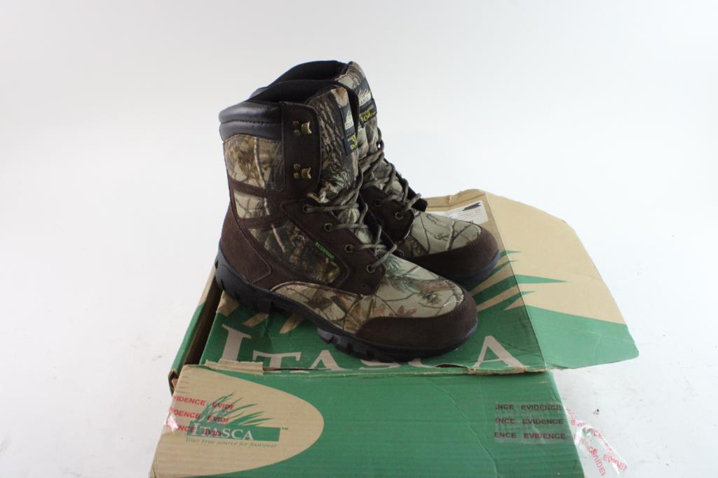 Itasca Camo Boots, Mens Size 11 | Property Room