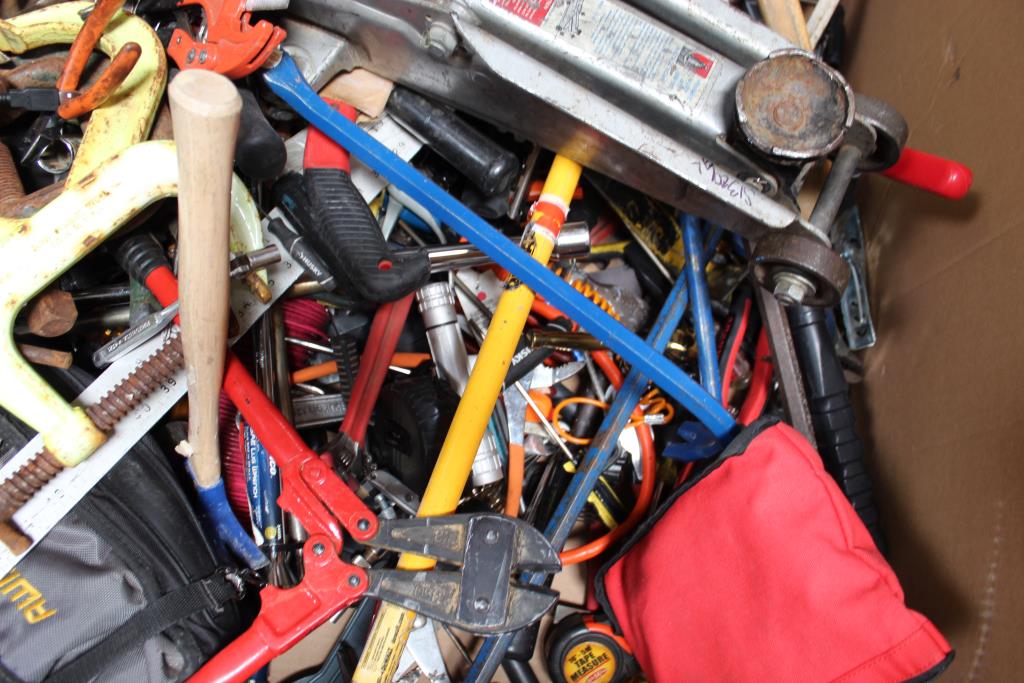 Jack Stands, Pliers, Wrenches, Bolt Cutters, Screwdrivers, & More ...