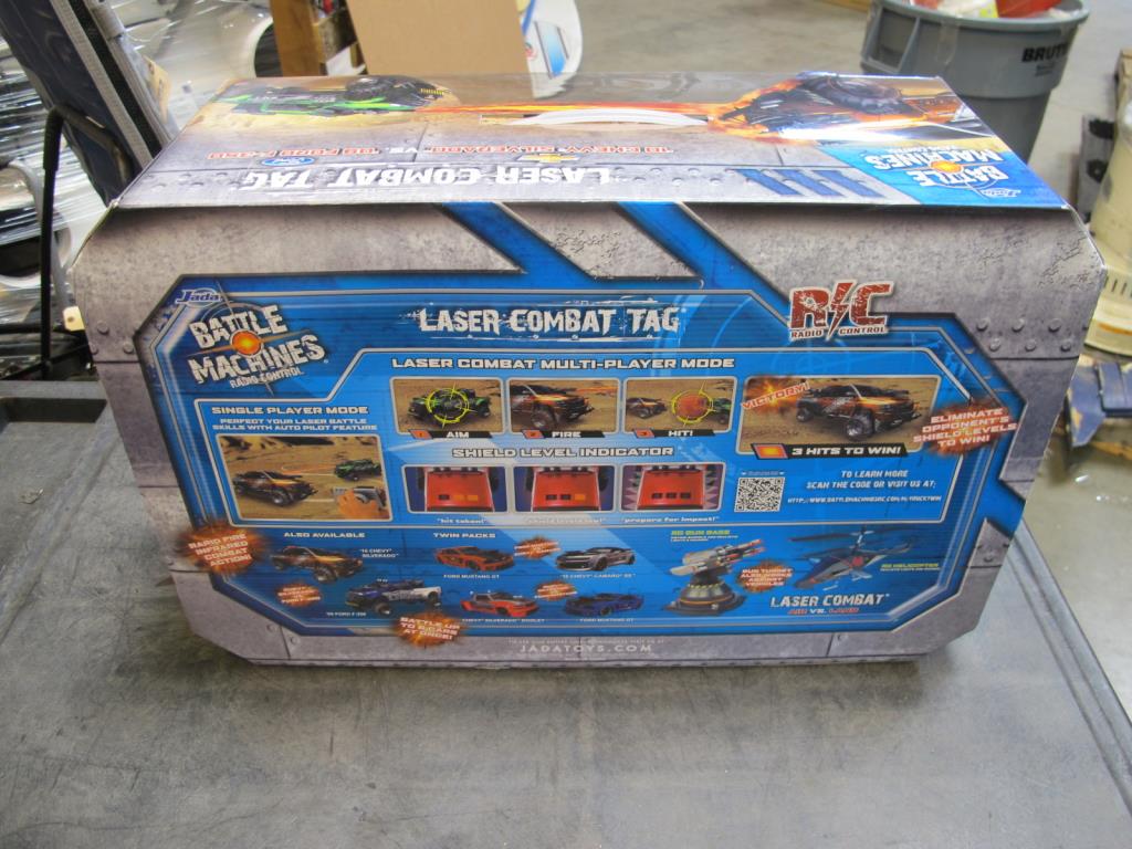 Jada Battle Machines Radio Control Laser Combat Tag R/C Set; '10 Chevy ...