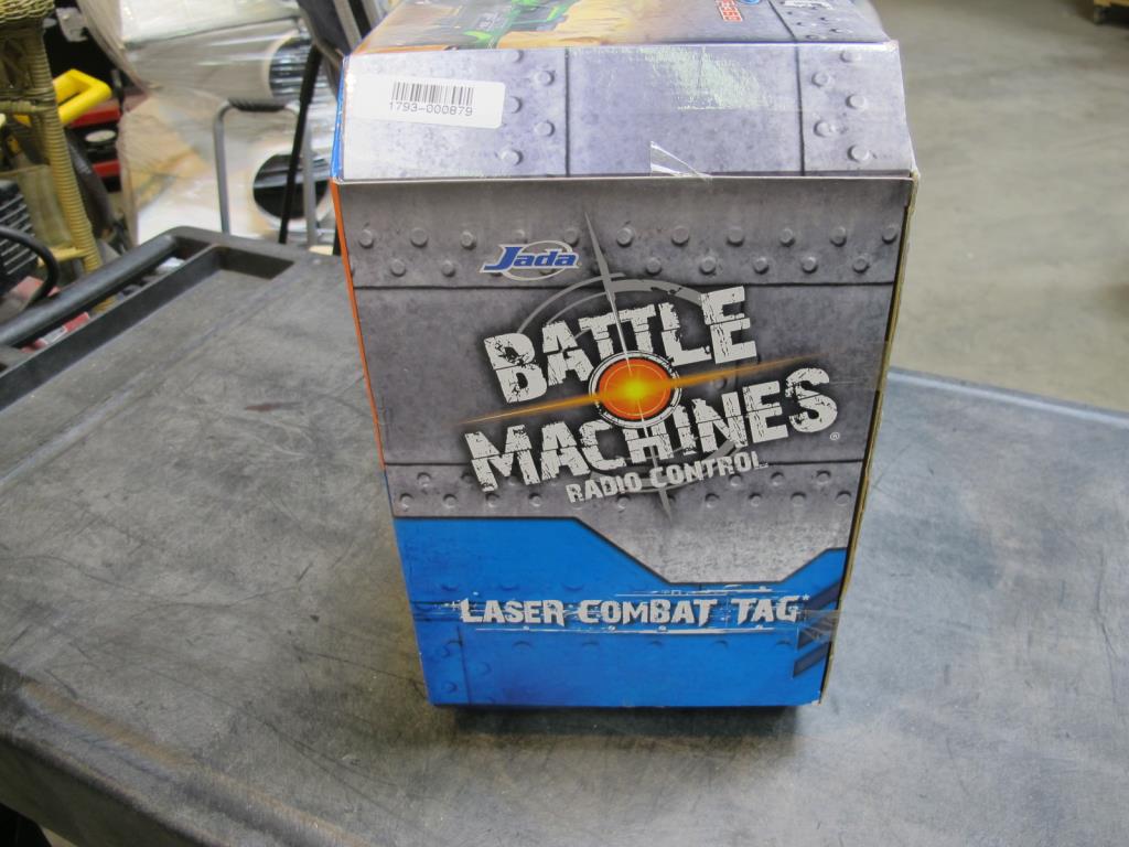Jada Battle Machines Radio Control Laser Combat Tag R/C Set; '10 Chevy ...