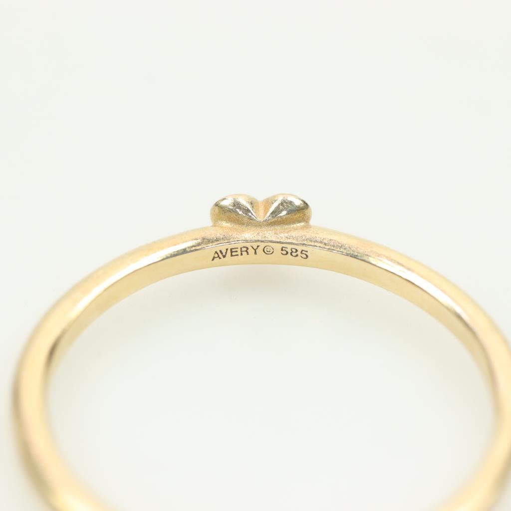James Avery 14kt Gold Pure Heart Ring | Property Room