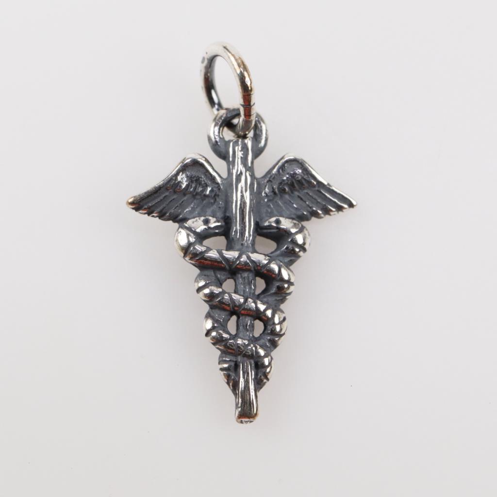 James Avery Silver Caduceus Charm | Property Room