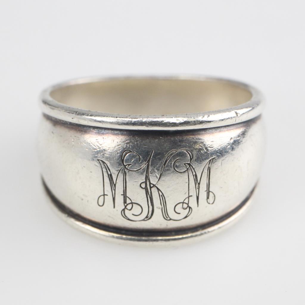 James Avery Silver Monogram Ring | Property Room