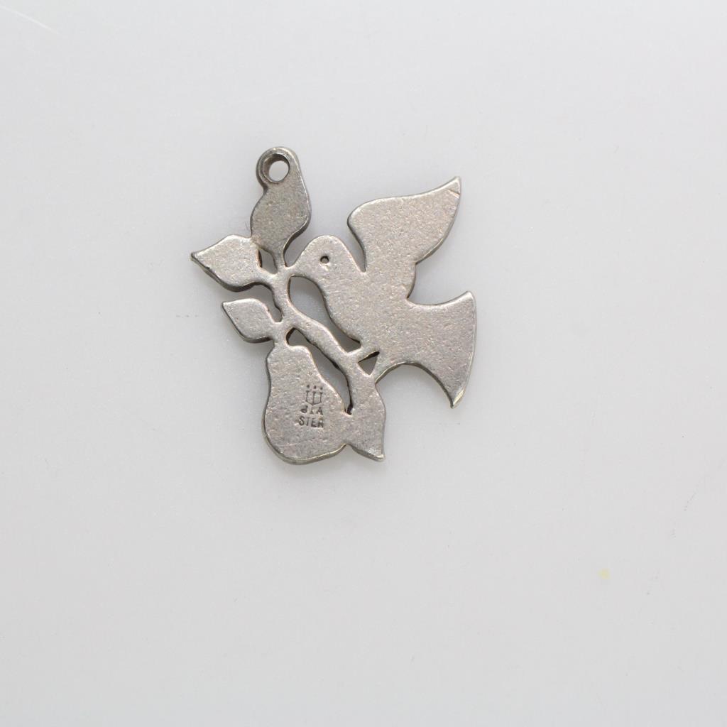 James Avery Silver Partridge In A Pear Tree Charm, 2.24g | Property Room