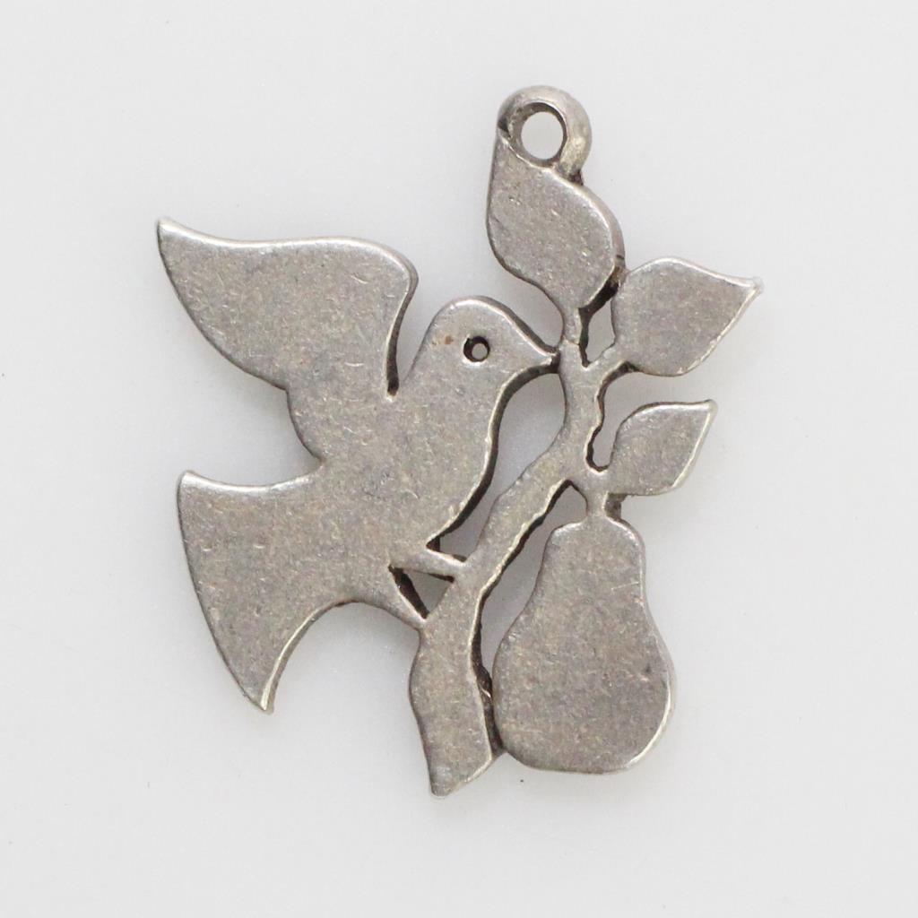 James Avery Silver Partridge In A Pear Tree Charm, 2.24g | Property Room