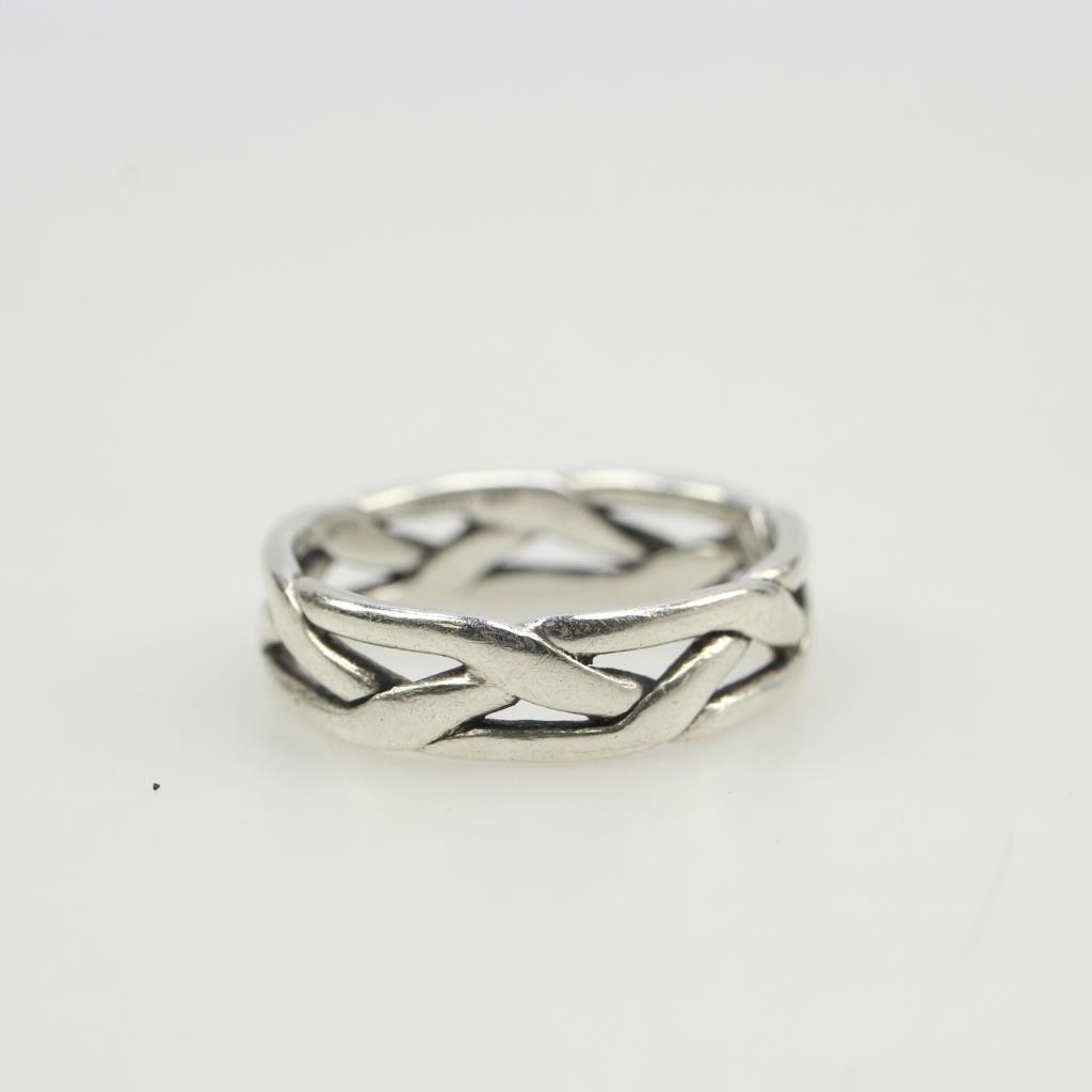 James Avery Silver Tresse Wedding Ring | Property Room