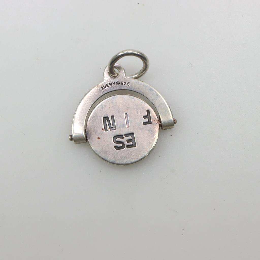 James Avery Sterling Silver Best Friends Spinner Charm | Property Room