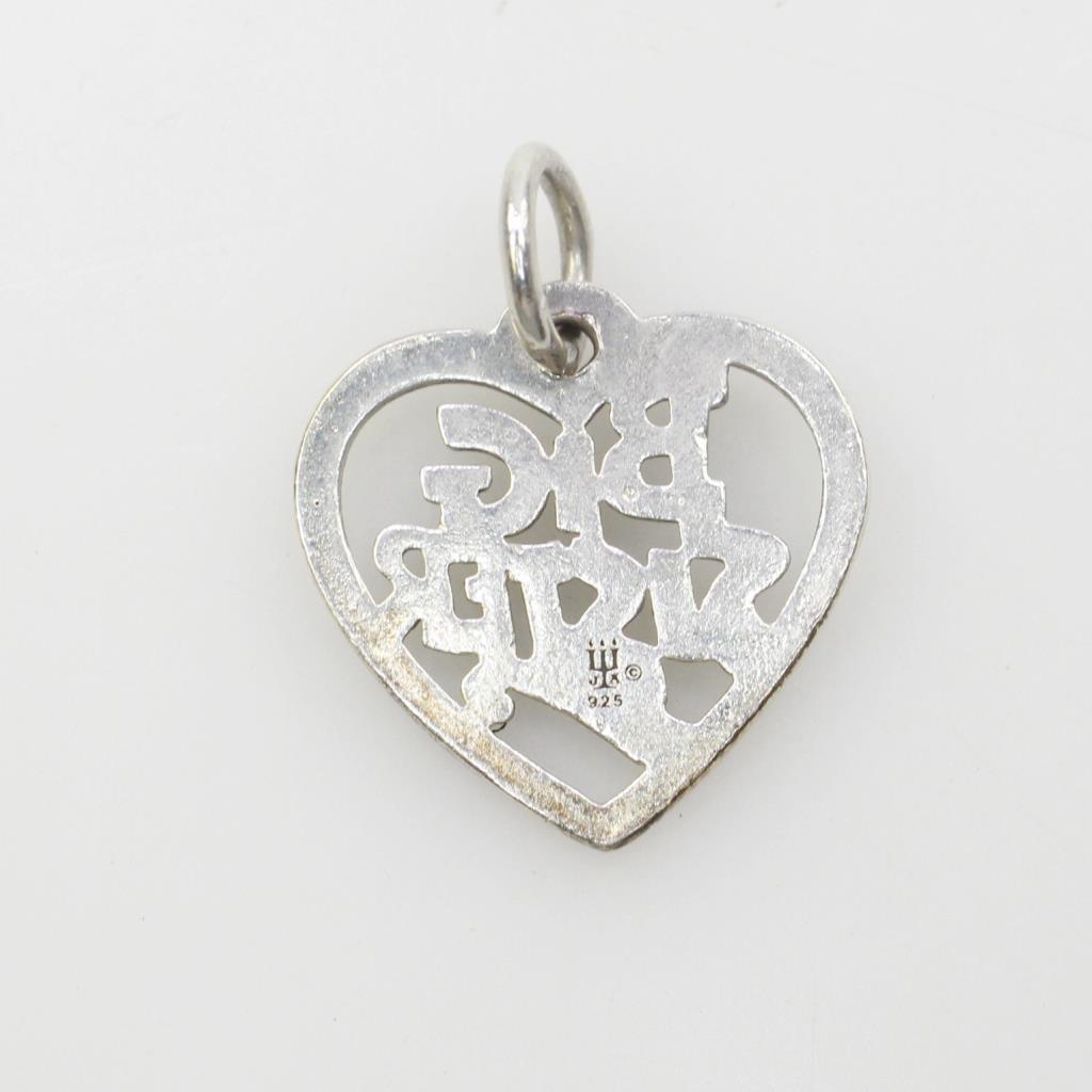 James Avery Sterling Silver Big Sister Heart Charm | Property Room